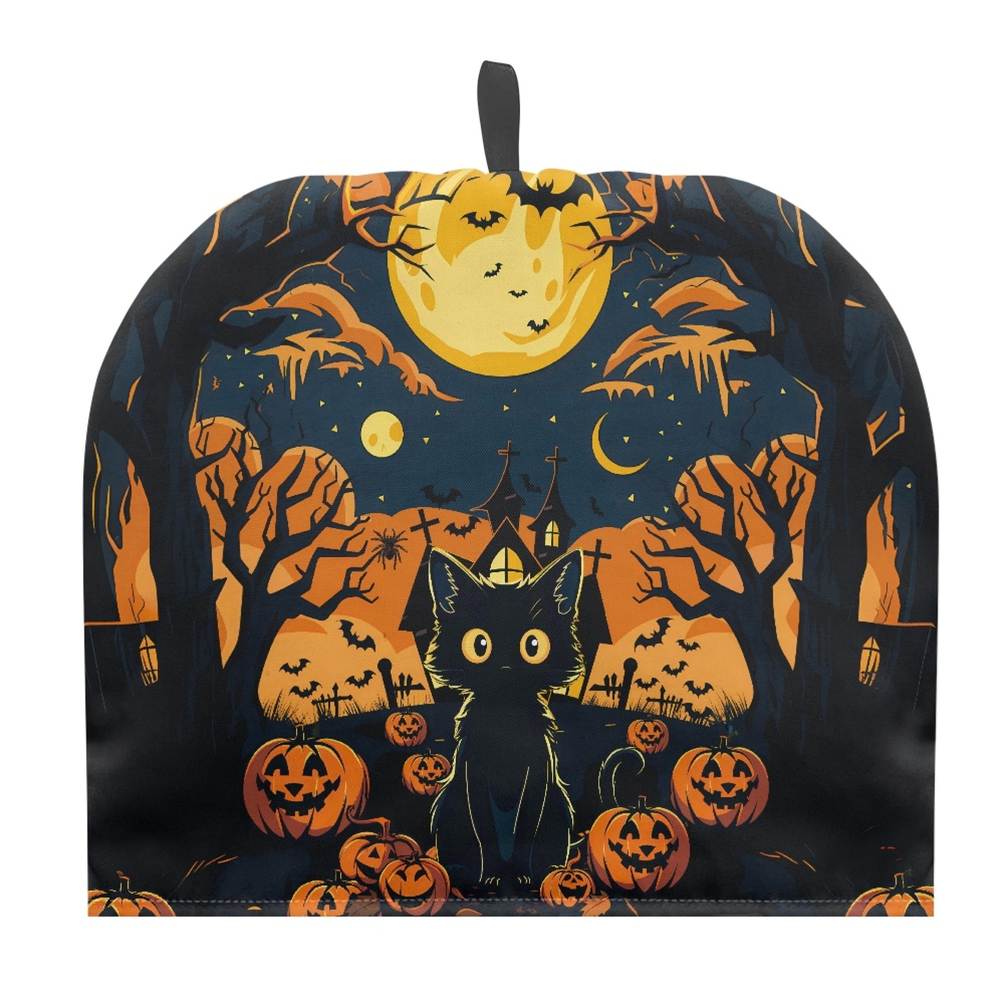 ZUXONGSY Halloween Black Cat Tea Cozy for Teapot Dust Protector Teapot ...
