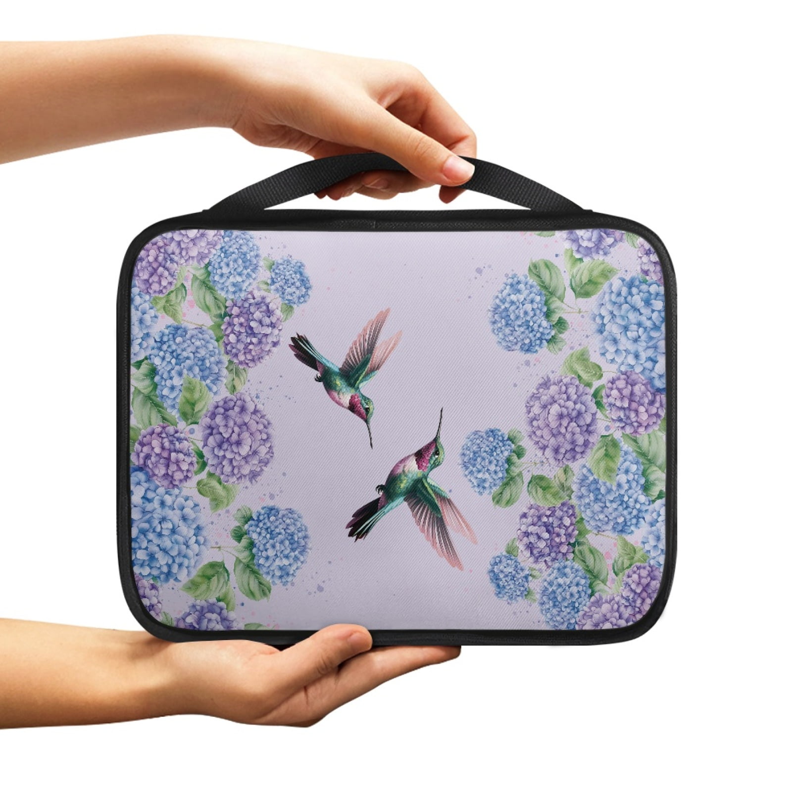 ZUXONGSY Hummingbird Floral Print Bible Cover for Women Bible Case ...