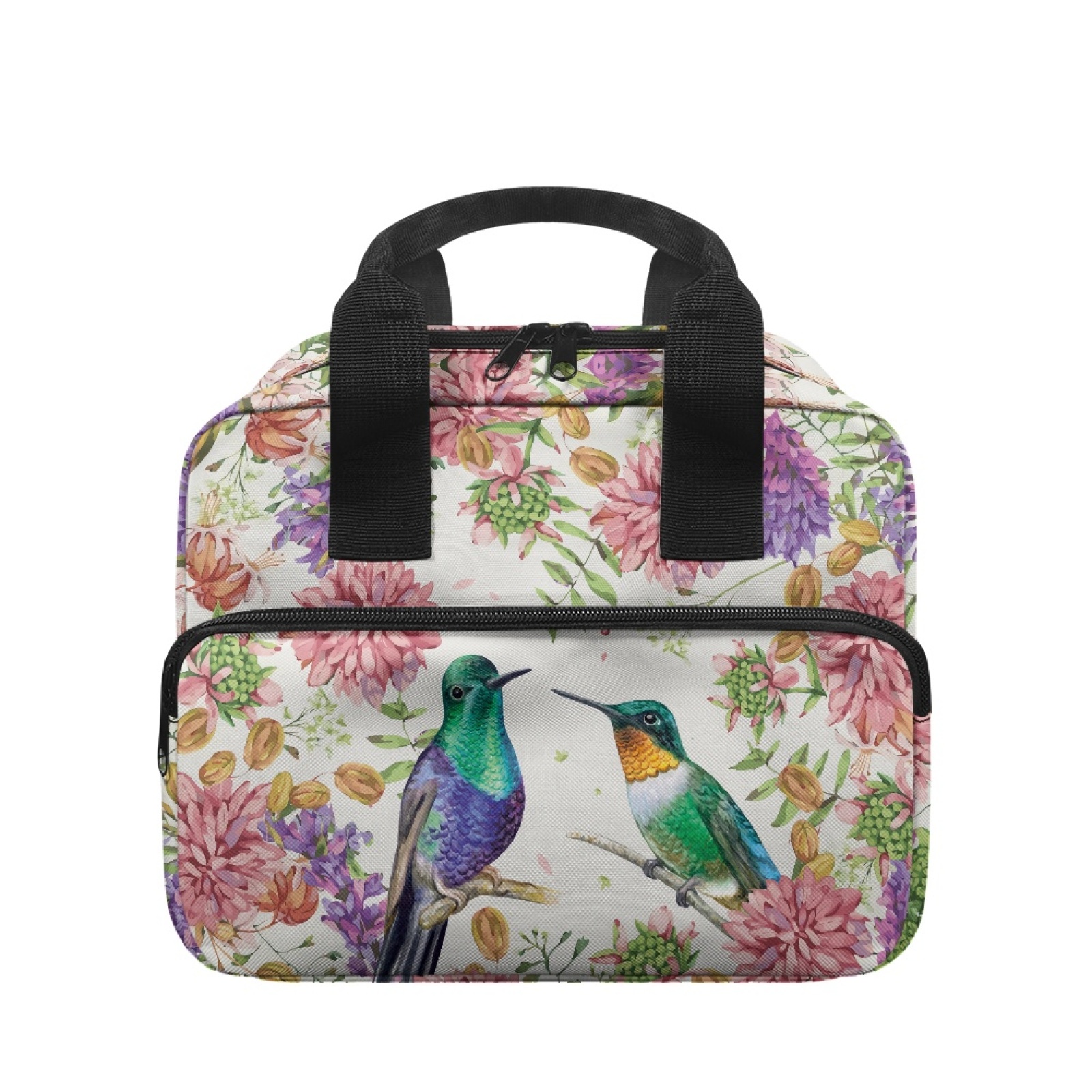 ZUXONGSY Hummingbird Flower Print Bible Case for Women Lightweight ...