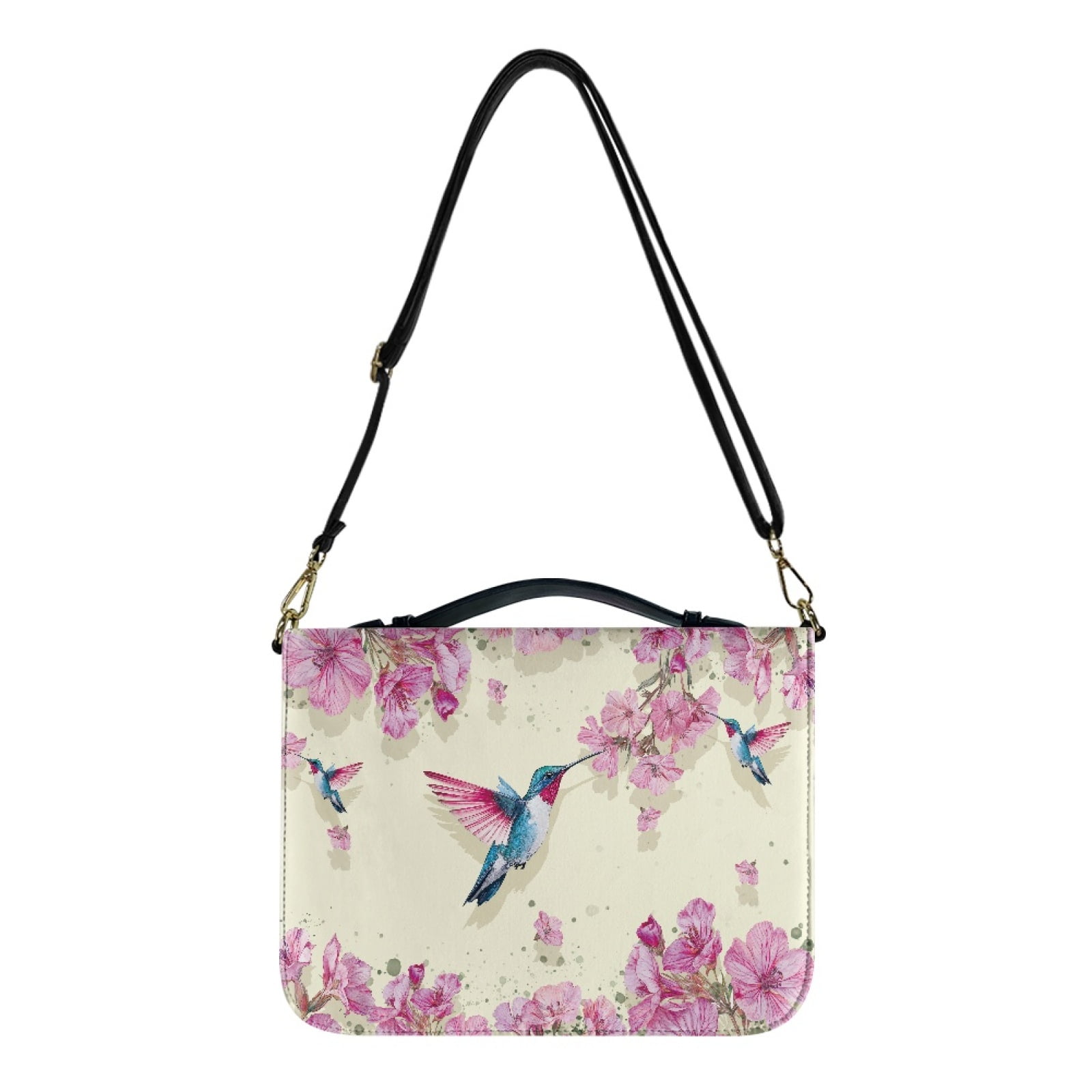 ZUXONGSY Hummingbird Hibiscus Print Bible Cover Case for Women Sturdy ...