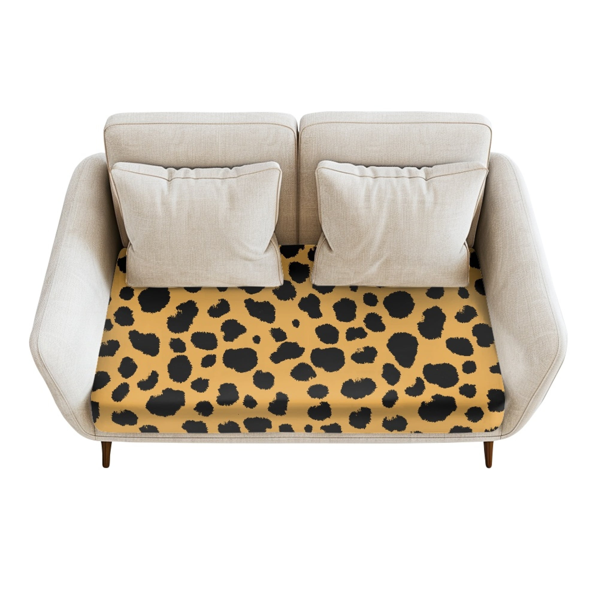 ZUXONGSY Leopard Print Couch Cushion Cover Outdoor Cushion Protector ...