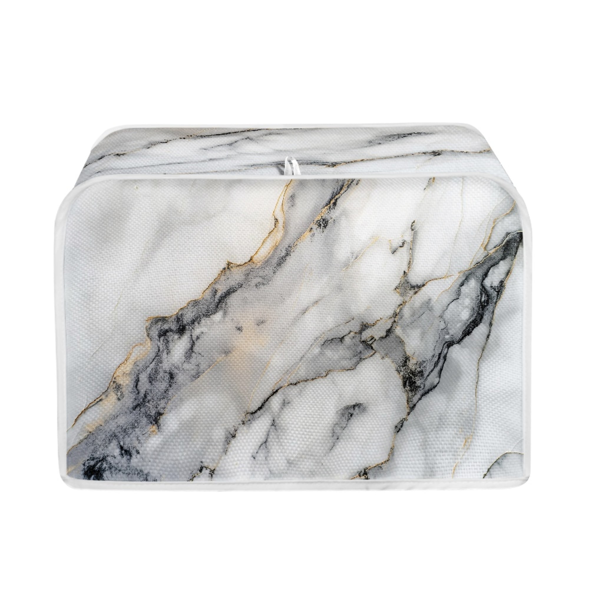 ZUXONGSY Marble Print Toaster Cover 2 Slice Kitchen Small Appliance ...