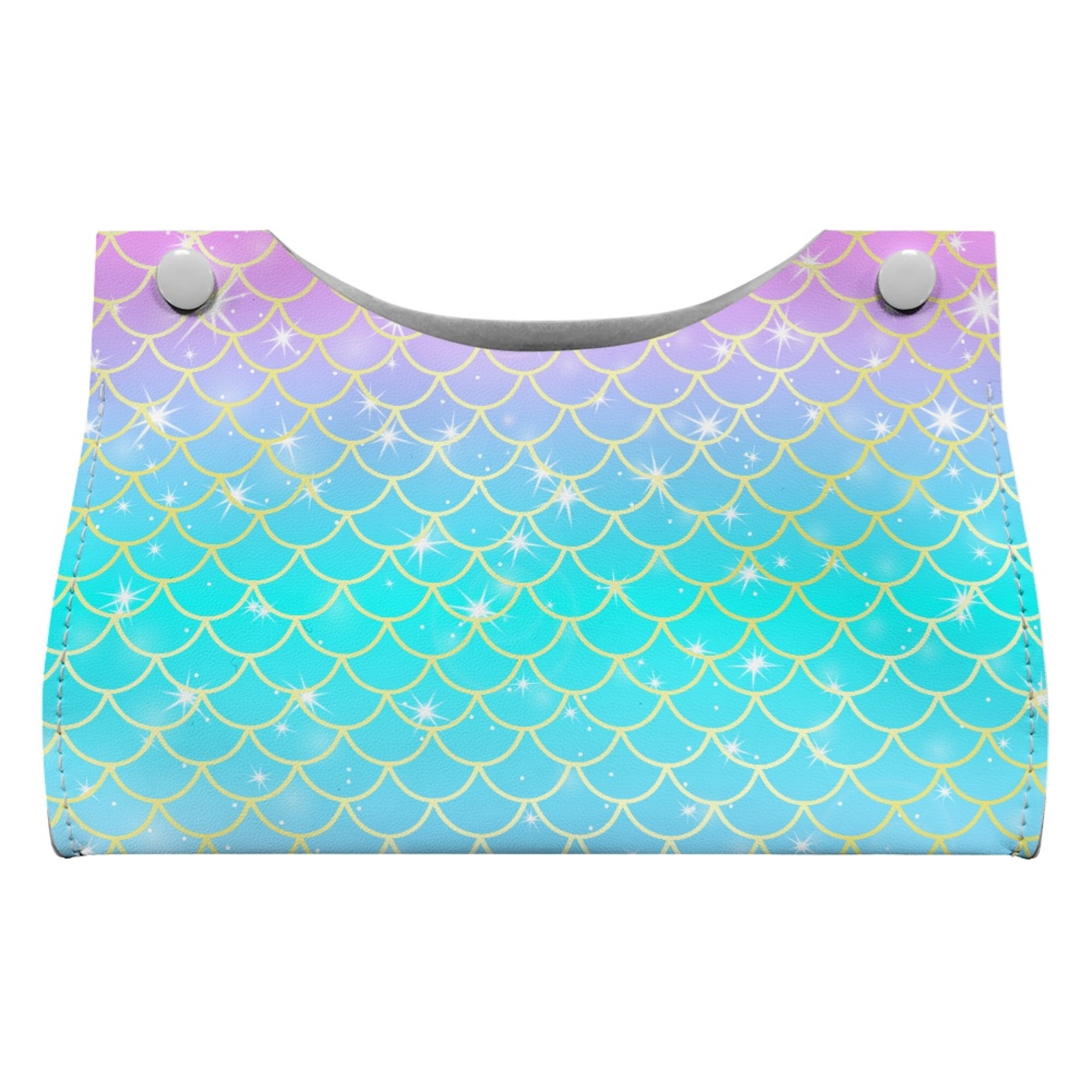 ZUXONGSY Mermaid Scale Tissue Box Covers Elegant Office Desk ...