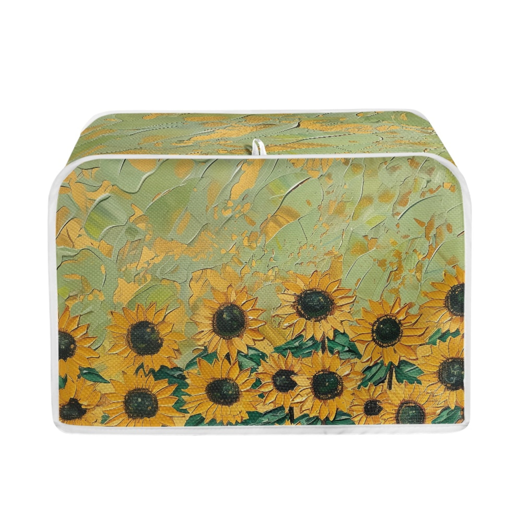 ZUXONGSY Oil Painting Sunflower Toster Cover 2 Slice Appliance Cover ...