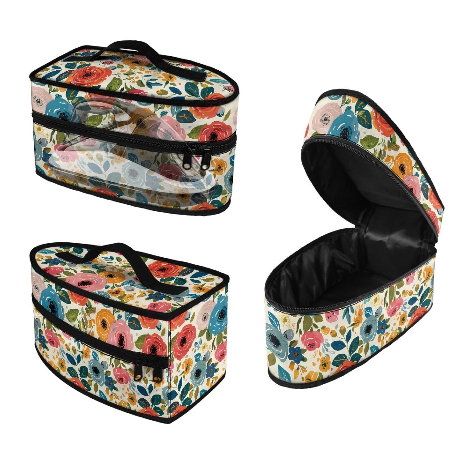 ZUXONGSY Painted Floral Print Steam Iron Case Portable Travel Steamer ...