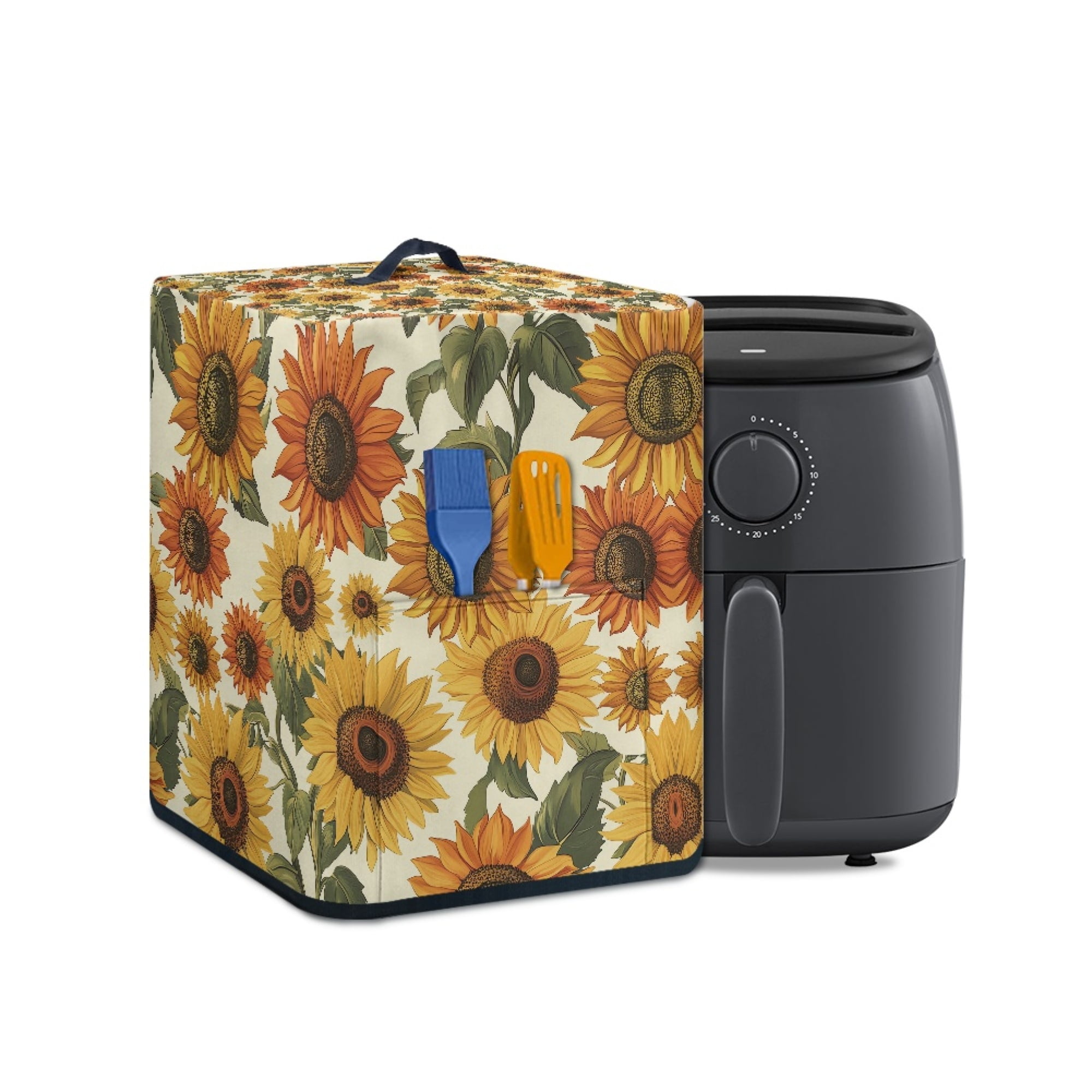 ZUXONGSY Sunflower Air Fryer Cover Dust Cover Small Kitchen Appliance ...