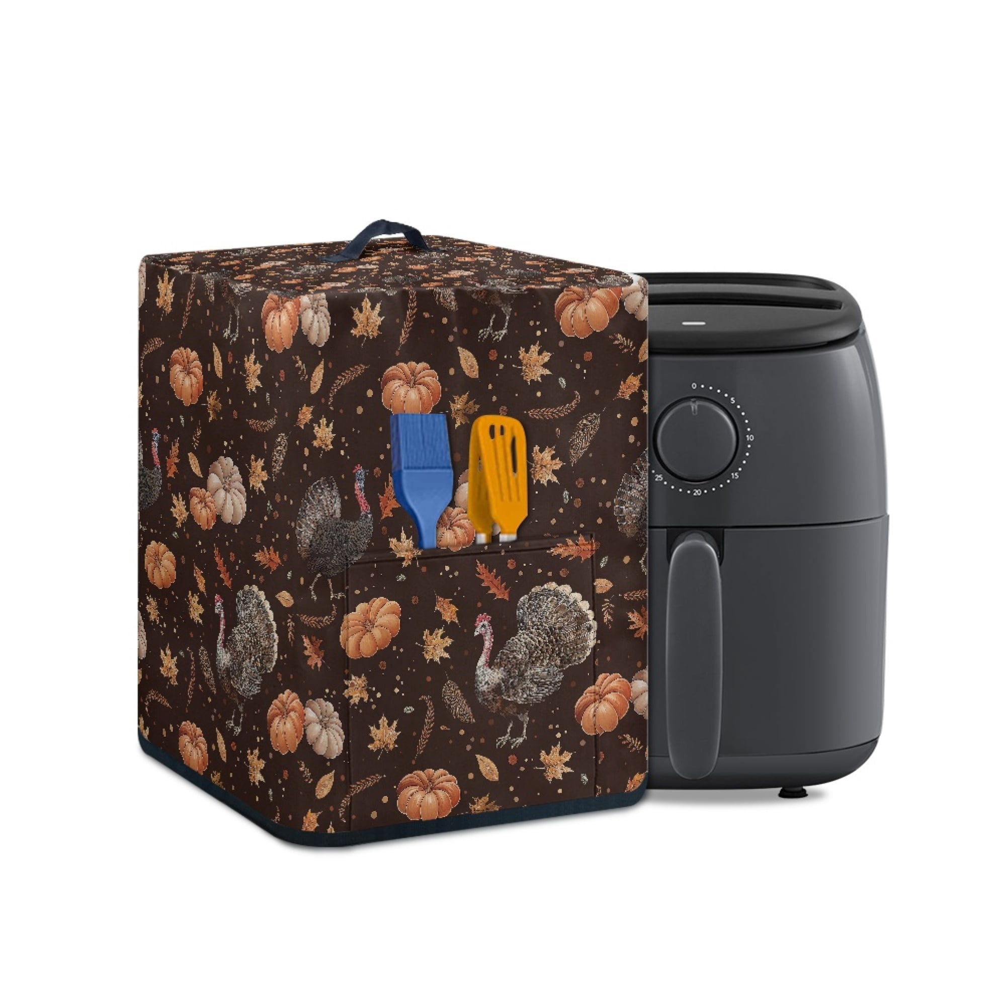 ZUXONGSY Thanksgiving Turkey Air Fryer Cover Electric Appliance Cover ...
