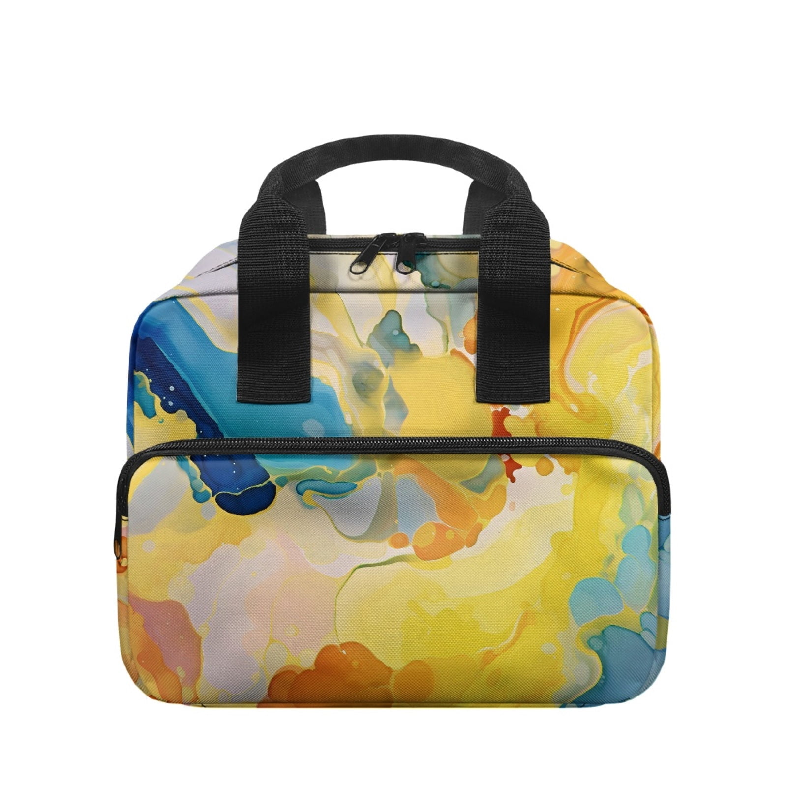 ZUXONGSY Yellow Blue Tie Dye Print Bible Cover for Men Women Waterproof ...
