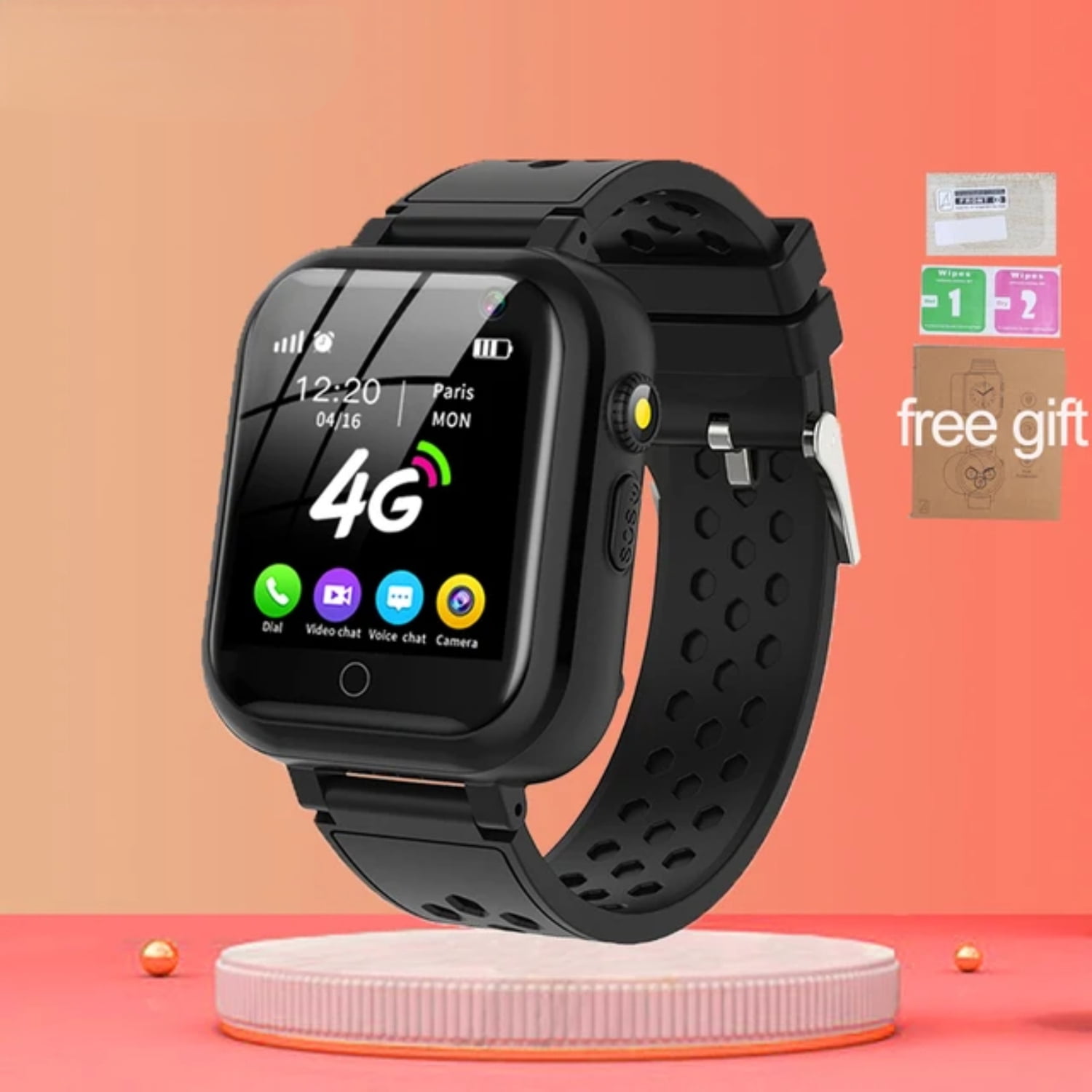 ZUZNGZN 50% Off 2024 Waterproof T16 4G Smart Watch for Children with ...