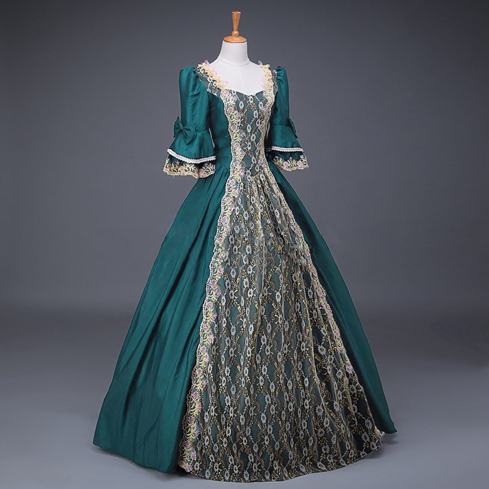 ZVAVZ Up To 50% Off Fashion,18th Century Dress Women's Rococo Princess ...