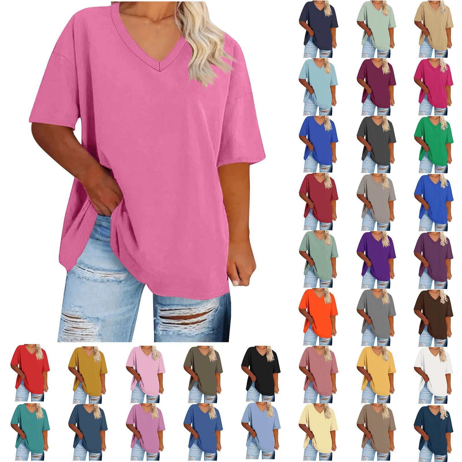 ZVAVZ Dressy Tops for Women for Evening Party Long Tunic Tunic for ...