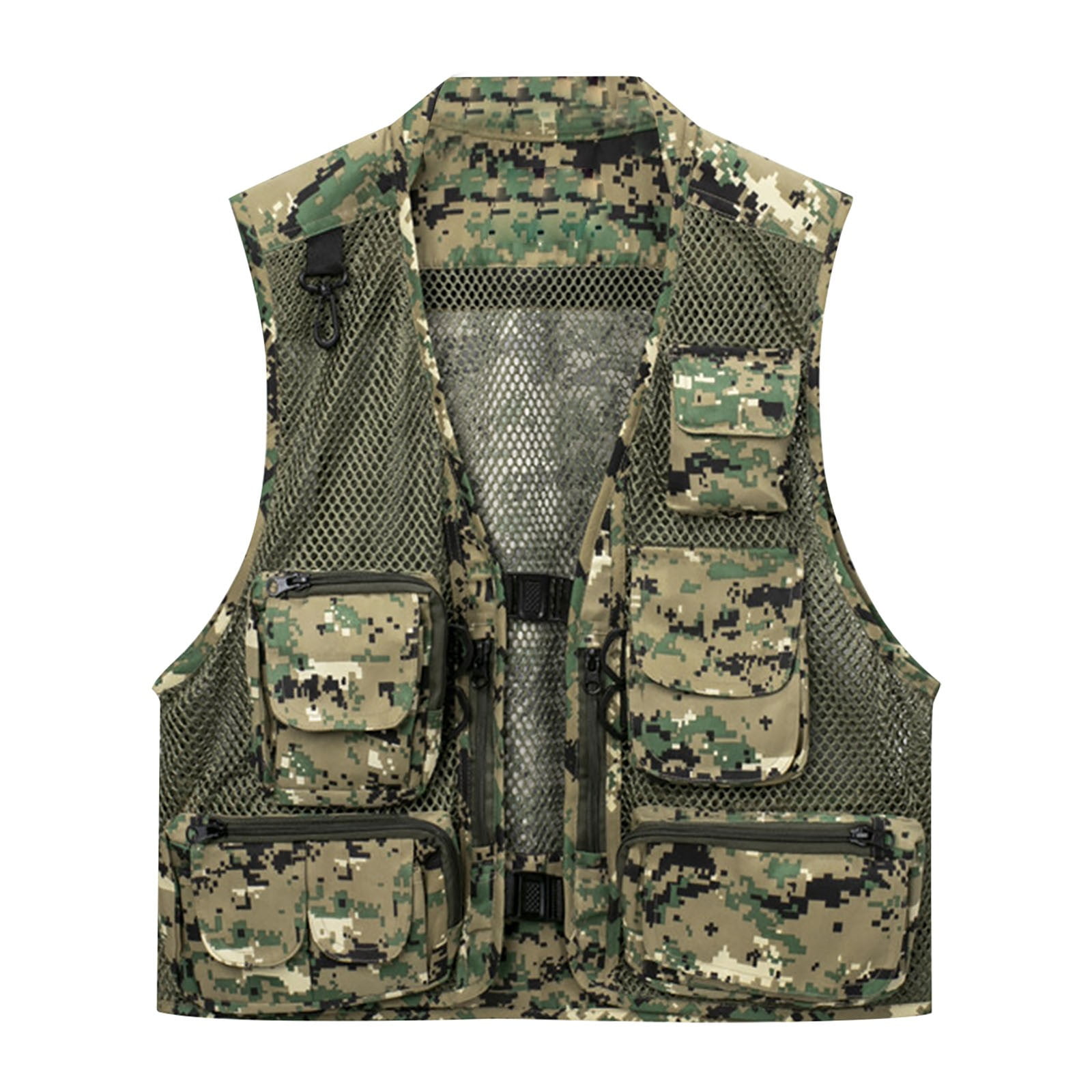 ZVNAΖH Men's Camouflage Outdoor Work Safari Fishing Travel Photo Cargo ...