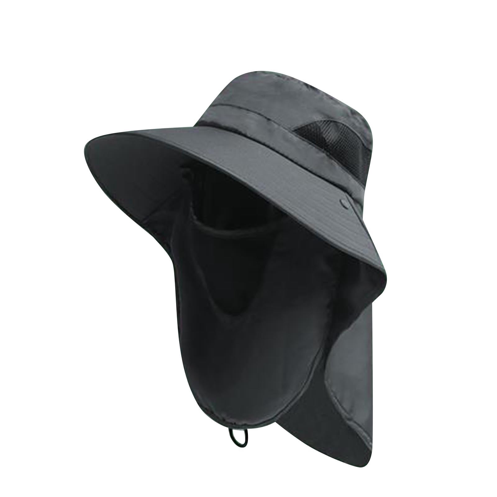 ZVNAΖH Men's Sun Hat with Neck Flap Beach Hats for Sun Protection ...