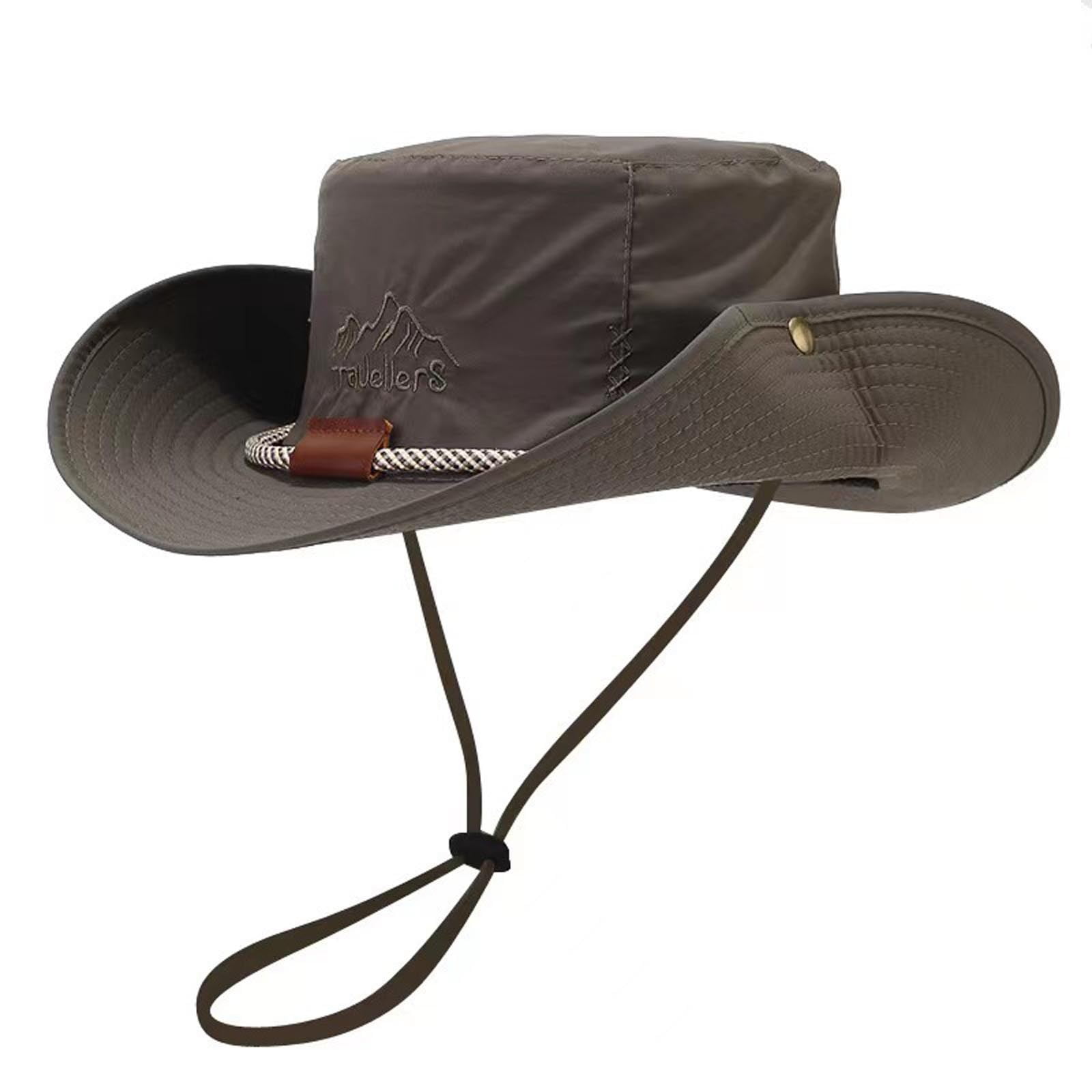 ZVNAΖH Sun Hats for Men Waterproof Fishing Hats Packable Sun Rain Hat ...