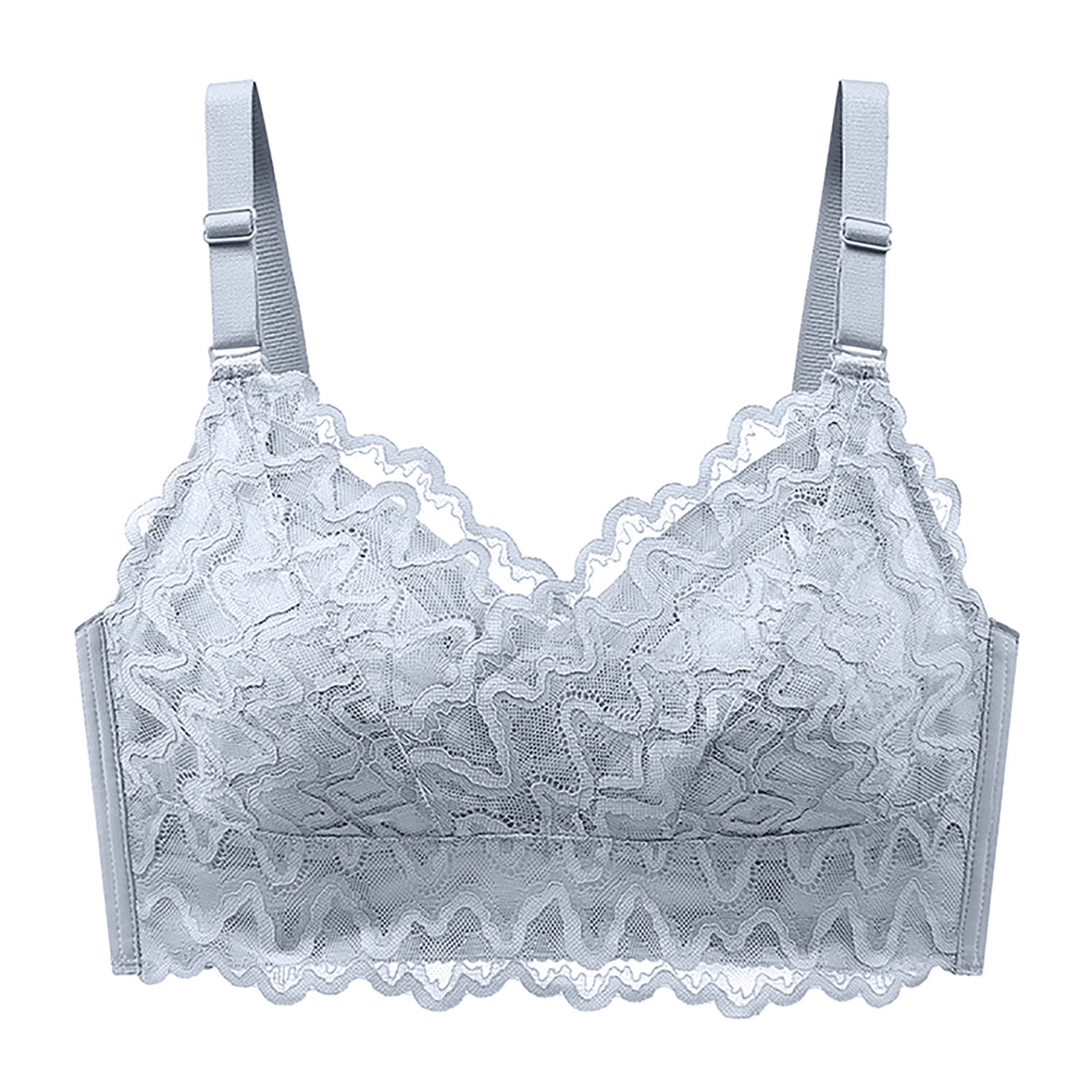 ZVNAΖH Womens Bras,Comfortable without Steel Rings Small Chest Gathered ...