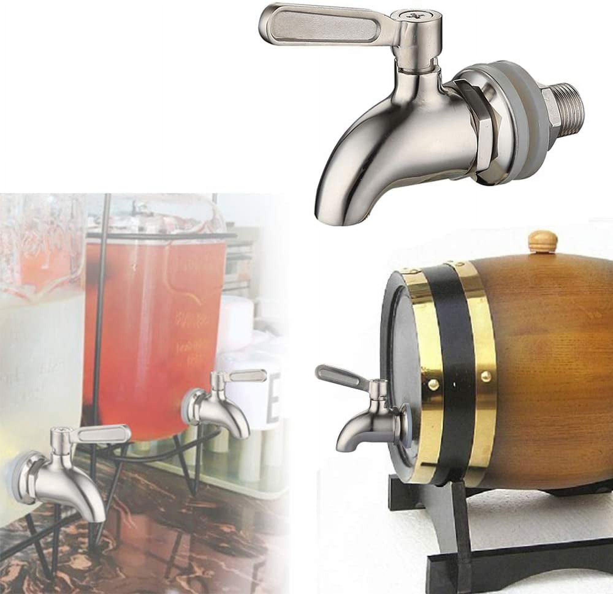 ZVZM Stainless Steel Beverage Dispenser Replacement Faucet Tap Spigot ...