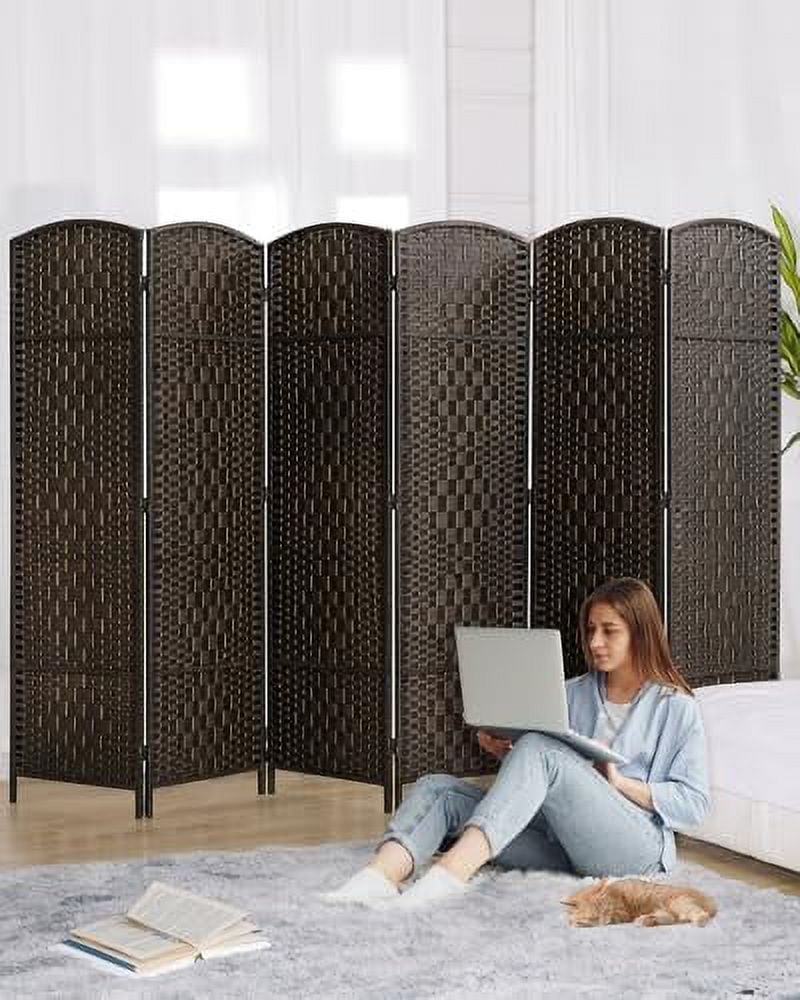ZWBDJYC Room Divider 4 Panel Room Partition Folding Privacy Room ...