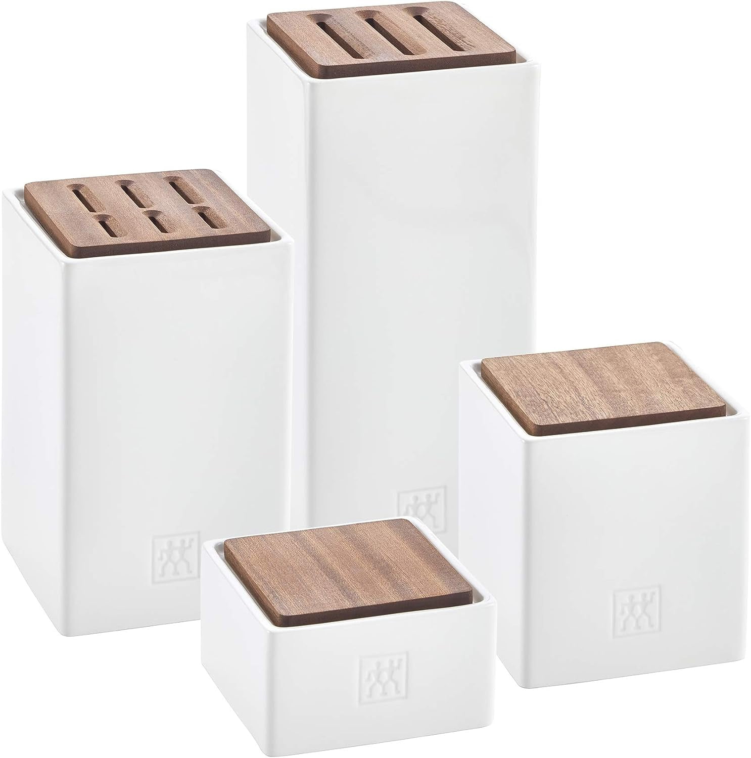 ZWILLING Ceramic Kitchen Storage, set of 4, White - Walmart.com