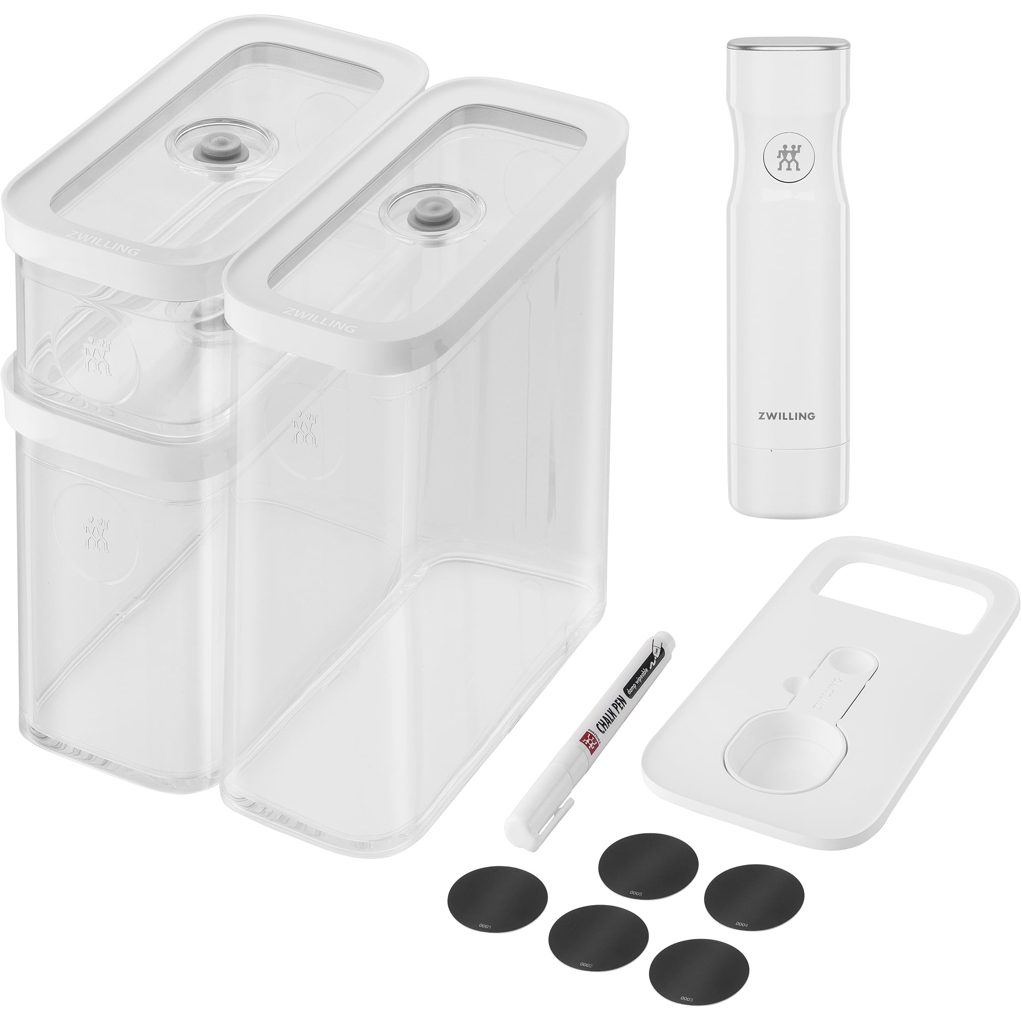 ZWILLING Fresh & Save Cube Box Set, 6-pc, Plastic, Airtight Dry Food ...