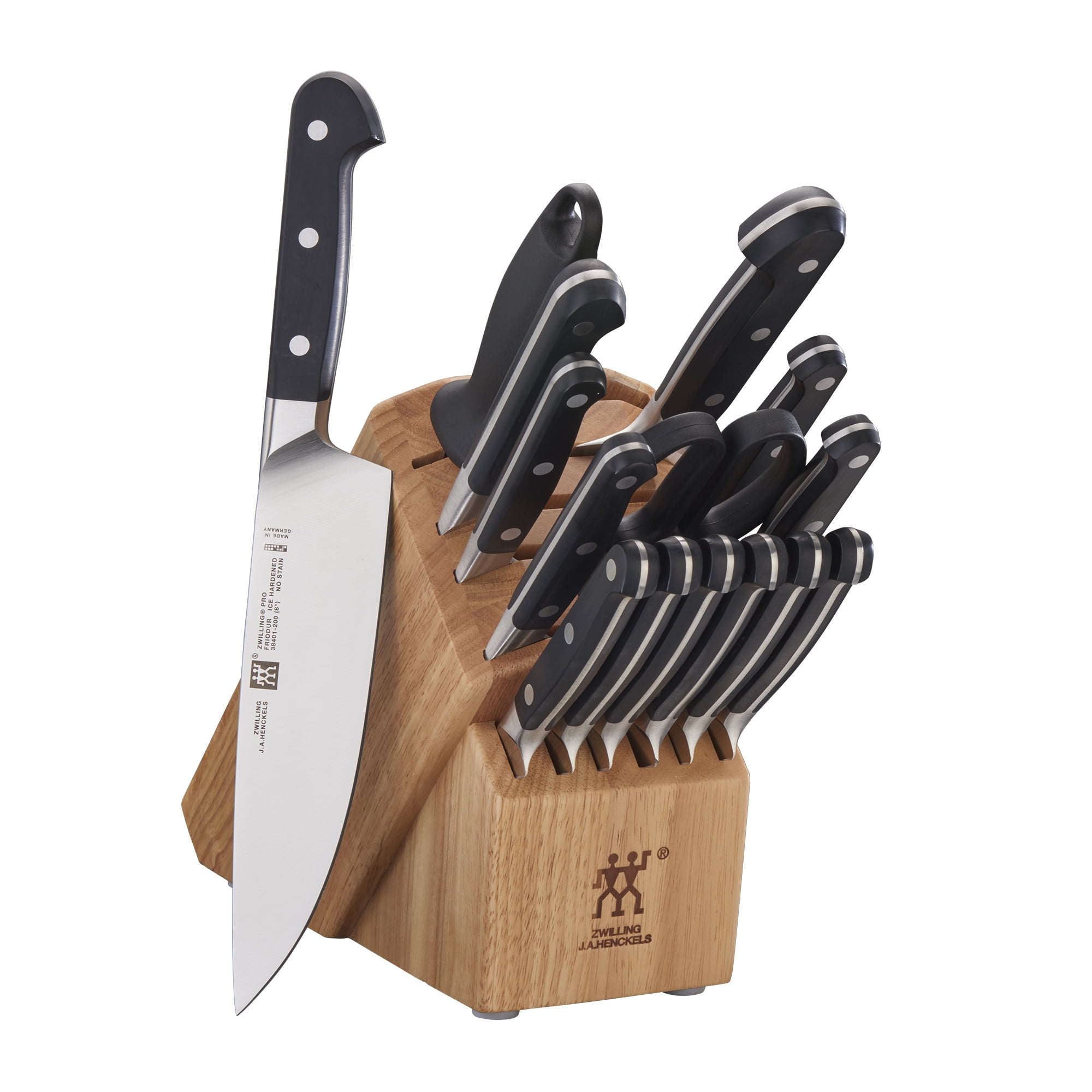 ZWILLING Pro 16-pc Knife Block Set - Natural - Walmart.com