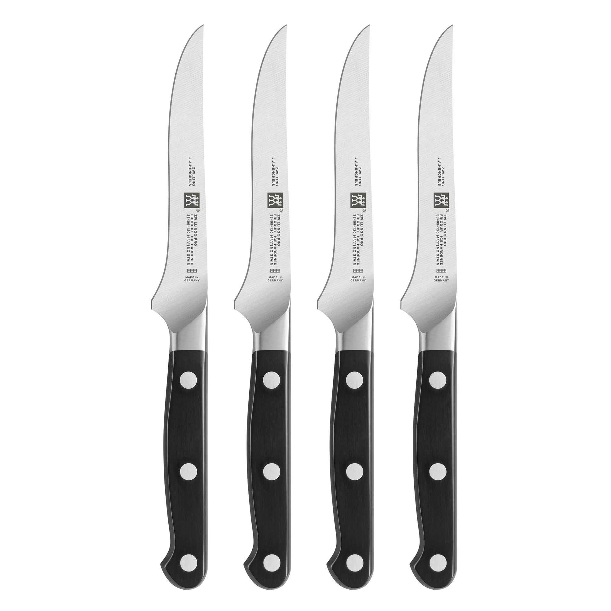 ZWILLING Pro 4.5-Inch Steak Knife Set of 4 - Walmart.com