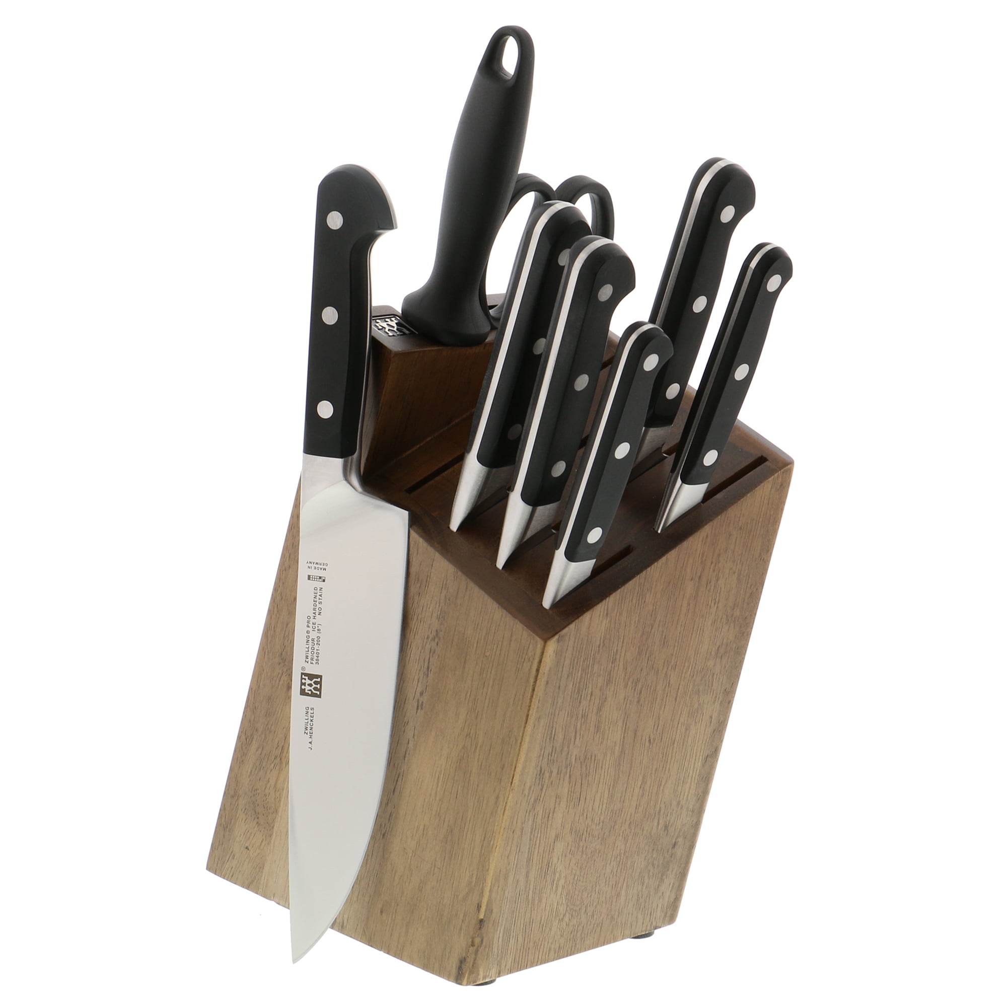 ZWILLING Pro 9-pc Knife Block Set - Walmart.com