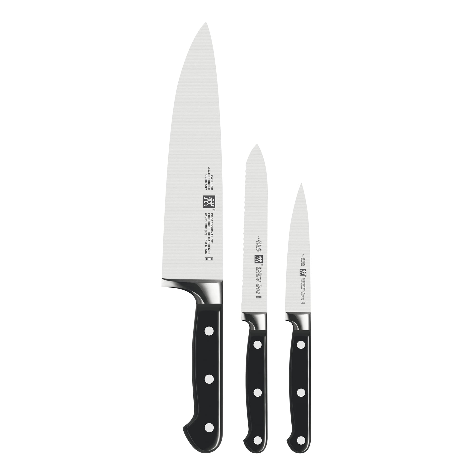 ZWILLING Professional "S" 3-pc Starter Knife Set - Walmart.com