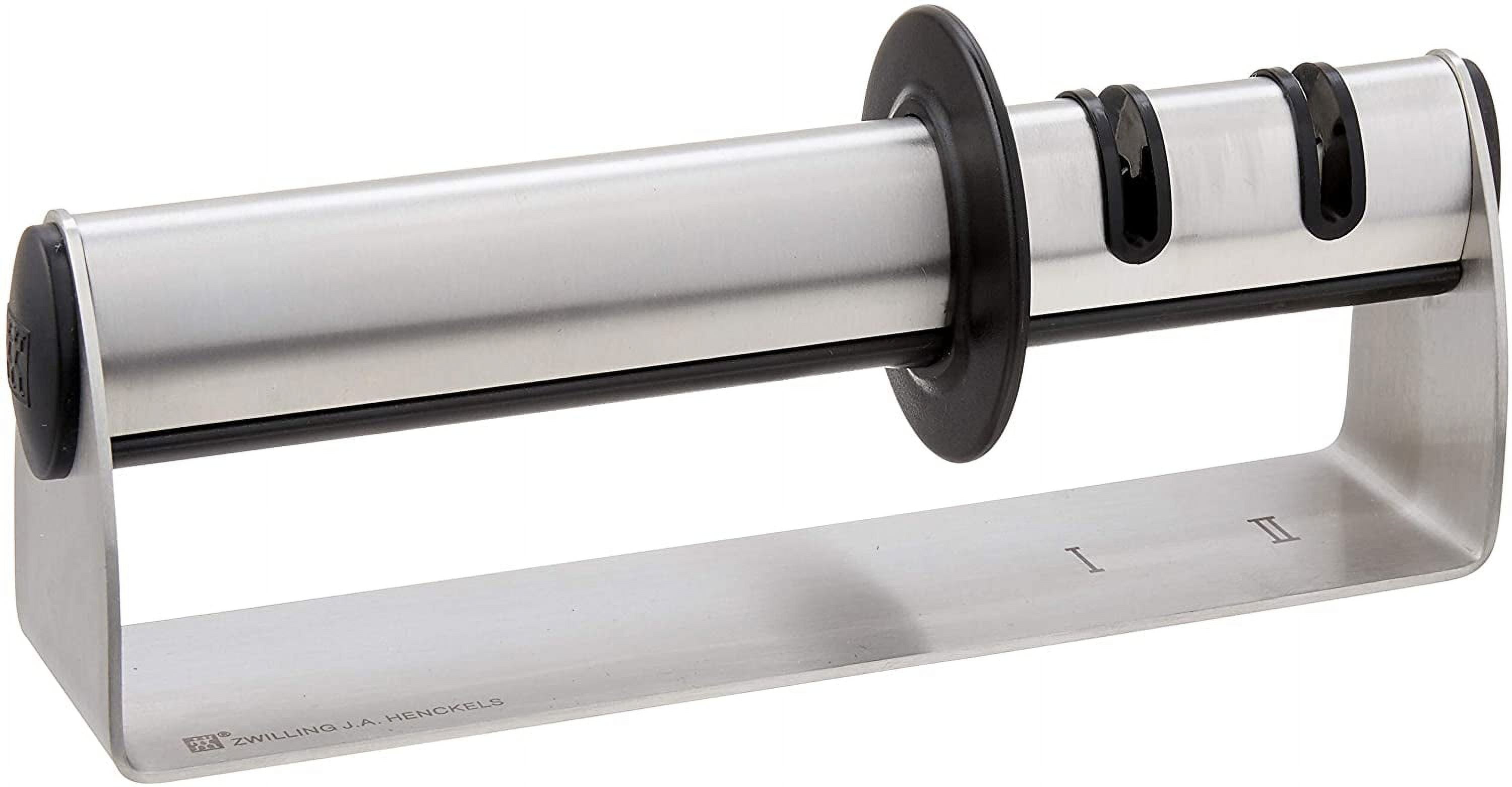 ZWILLING TWINSHARP Duo Stainless Steel Handheld Knife Sharpener, 9.5 ...