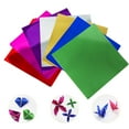 ZWIN 135 Sheets Foil Cardstock Papers for Craft Metallic Paper ...