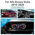 ZWNAV 10.25 Inch for Alfa Romeo Giulia 2015-2020 Car Radio Multimedia ...