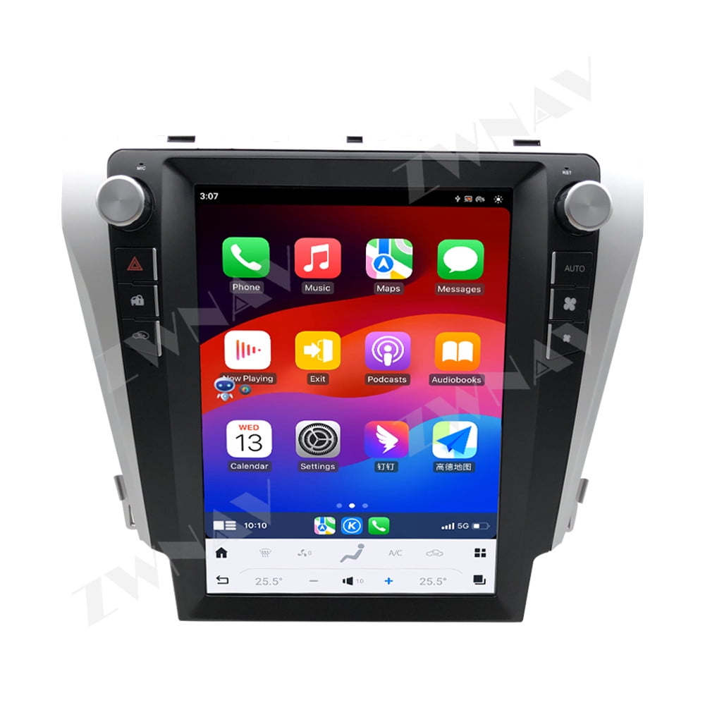 ZWNAV 12.1 inch Tesla Style car radio for Toyota Camry 2012-2017 ...