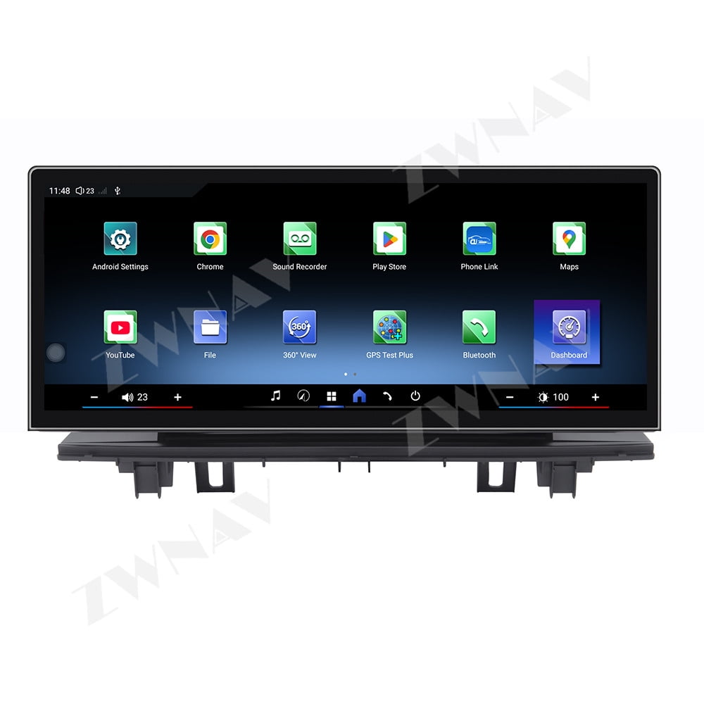 ZWNAV 12.3 inch Car Radio For BMW X1 F48 2016-2018 Car Multimedia Video ...