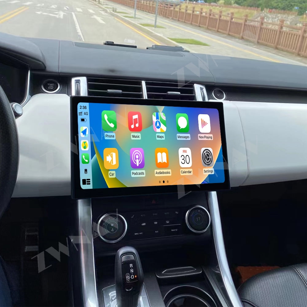 ZWNAV 13.3 inch car radio player for Range Rover 2014-2022 Android head ...