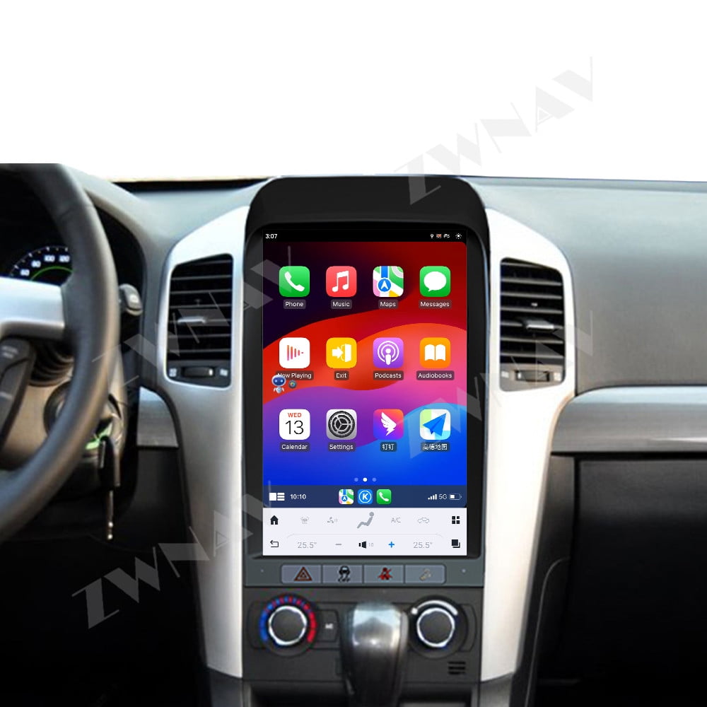 ZWNAV 13.6 inch Tesla style screen car radio player for Chevrolet ...