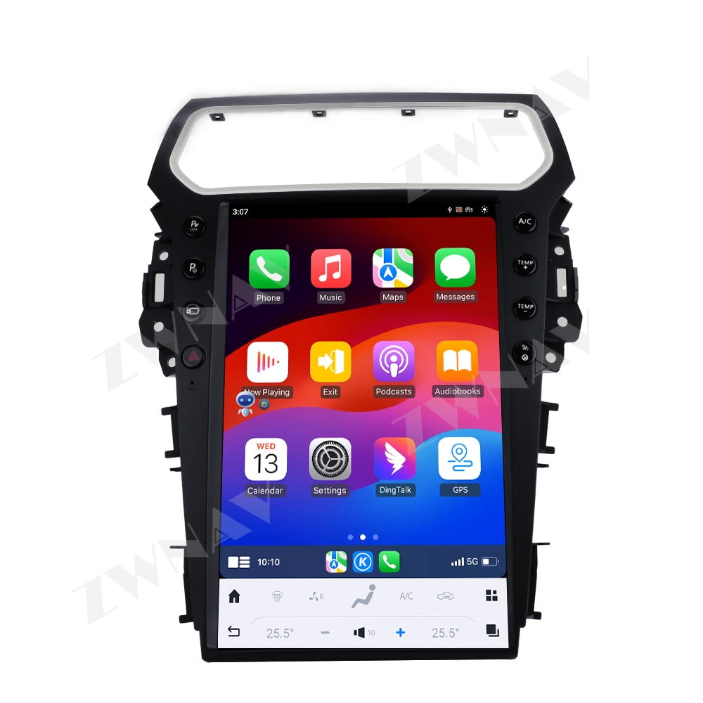 ZWNAV 14.4 Inch HD Touch Screen Car Radio for Ford Explorer 2011-2019 ...