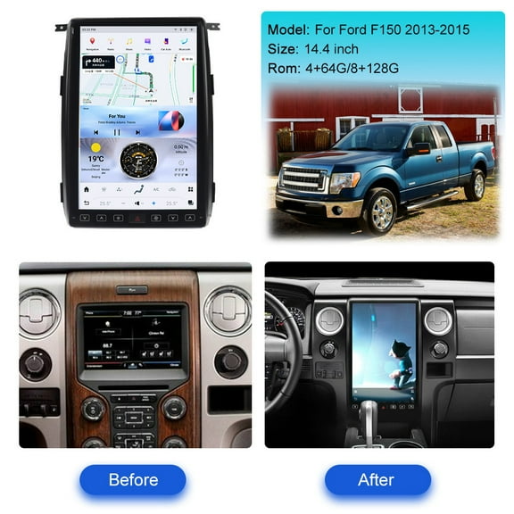 Car Radio for Chevrolet Silverado GMC Sierra 2014-2019 Stereo ...