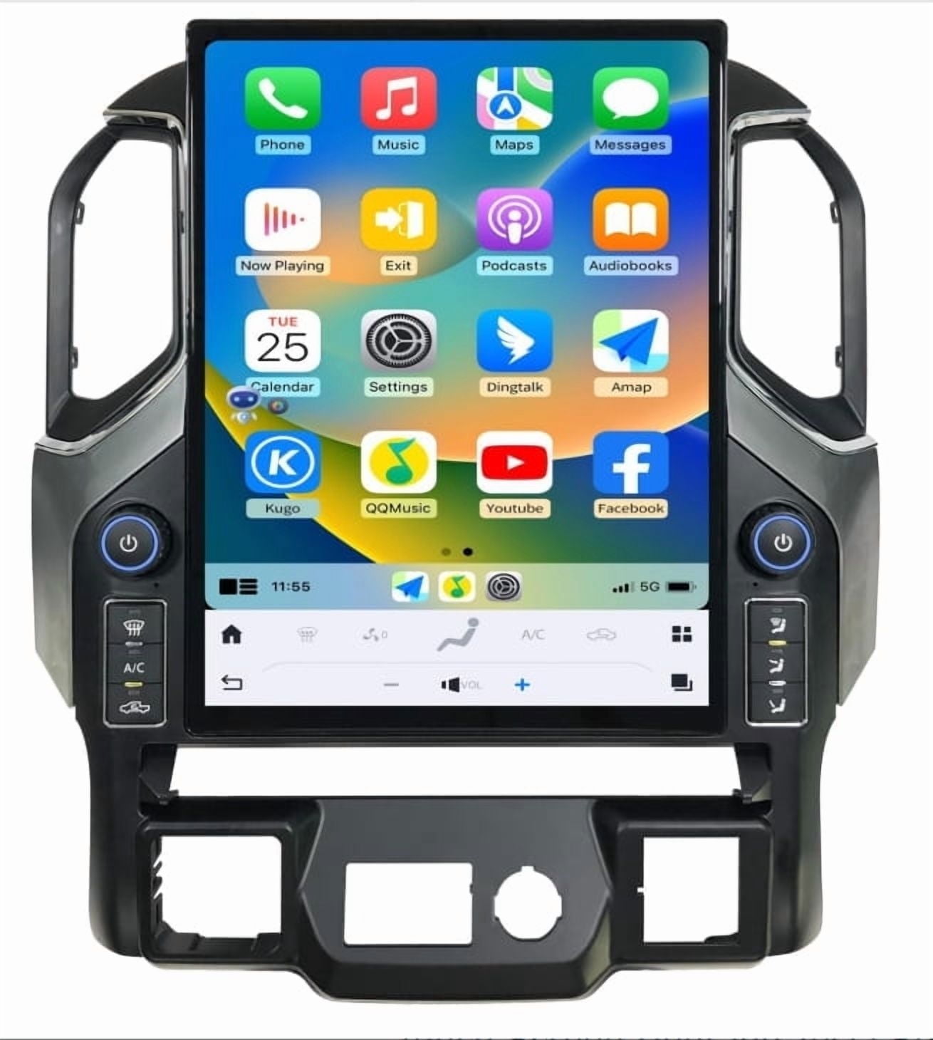 ZWNAV 15.6 Inch Qualcomm Android Car Radio for for Chevrolet Chevy ...