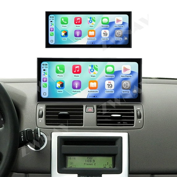 ZWNAV 15.8 inch Android 15 Car Radio For Volvo S40 2004-2012 HD ...