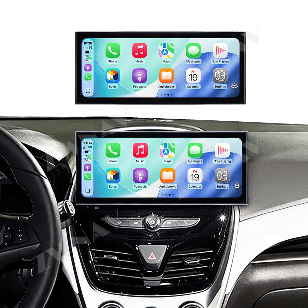 ZWNAV 15.8 inch large screen Android 15 Car Radio For Chevrolet Spark ...