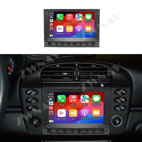 ZWNAV 7 inch Car Radio Android 14 for Porsche 911 Carrera 1996-2005 ...
