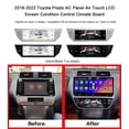 ZWNAV A/C Panel Air Conditioner Climate Control for Toyota Prado 2018 ...