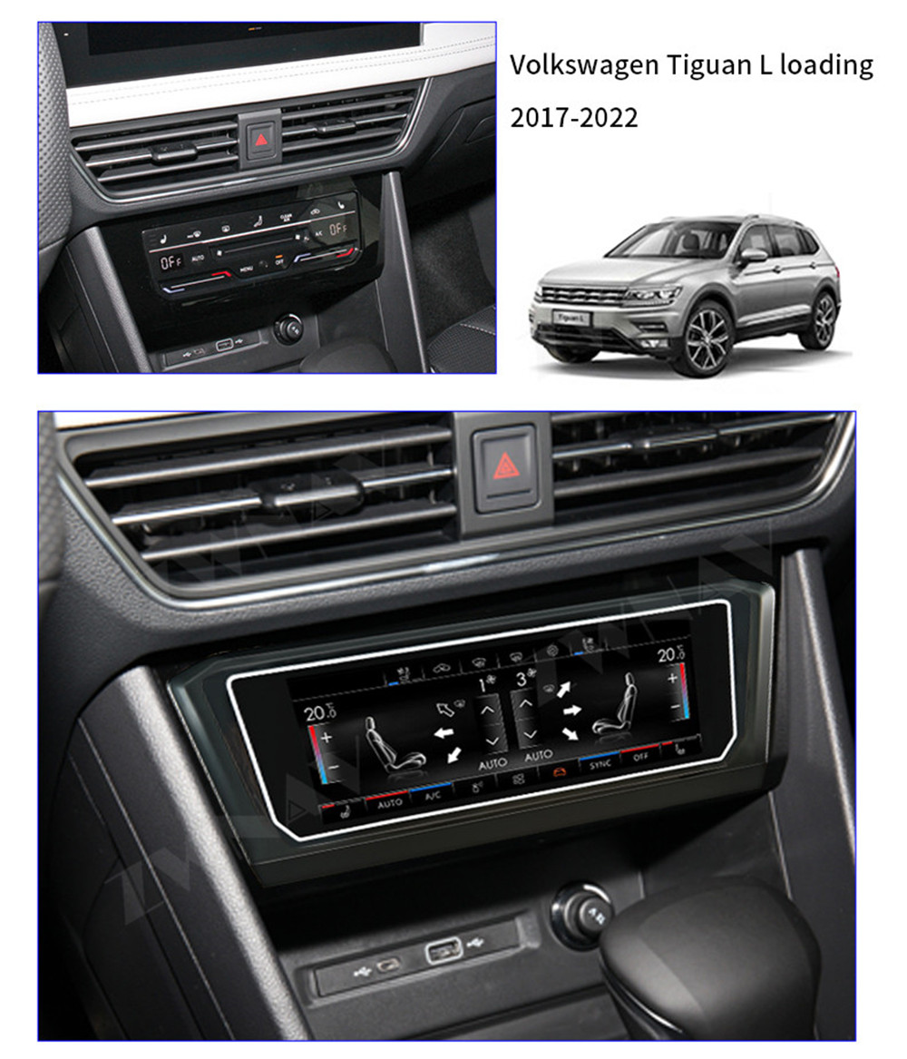 ZWNAV A/C Panel Air Conditioner Climate Control for Volkswagen Tiguan ...