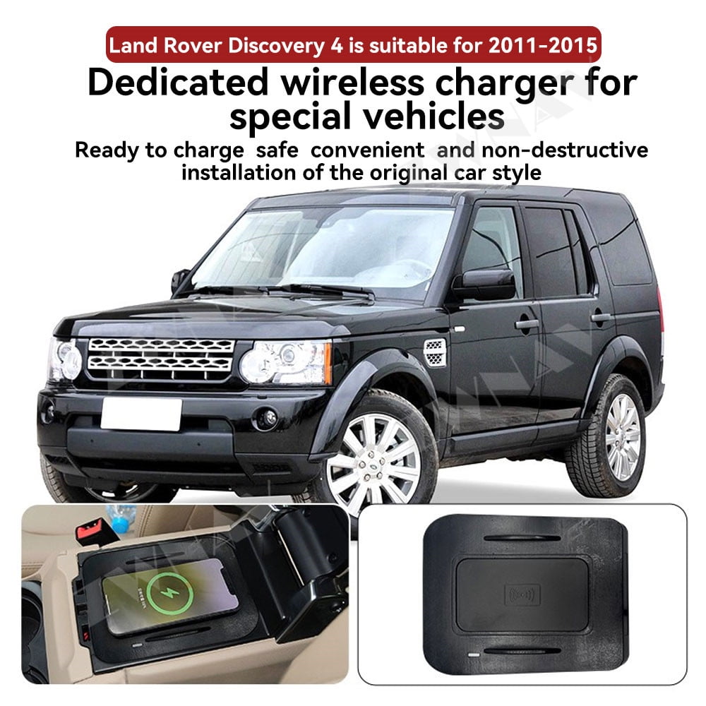 ZWNAV AI car Auto wireless charger for Land Rover Discovery 4 2011-2015 ...