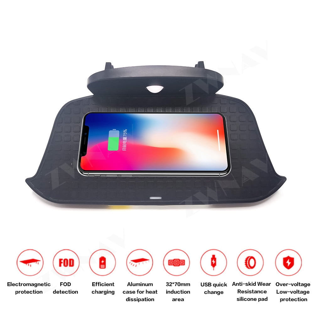 ZWNAV AI car Auto wireless charger for MINI Intelligent Infrared Fast ...