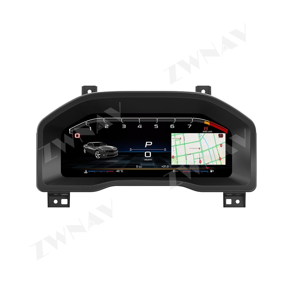 ZWNAV Car Dashboard Auto Digital Cluster For Chevrolet Silverado 2019 ...