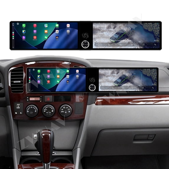 ZWNAV Dual 12.3 inch Screen Car Radio For Suzuki Grand Vitara XL 7 2001 ...