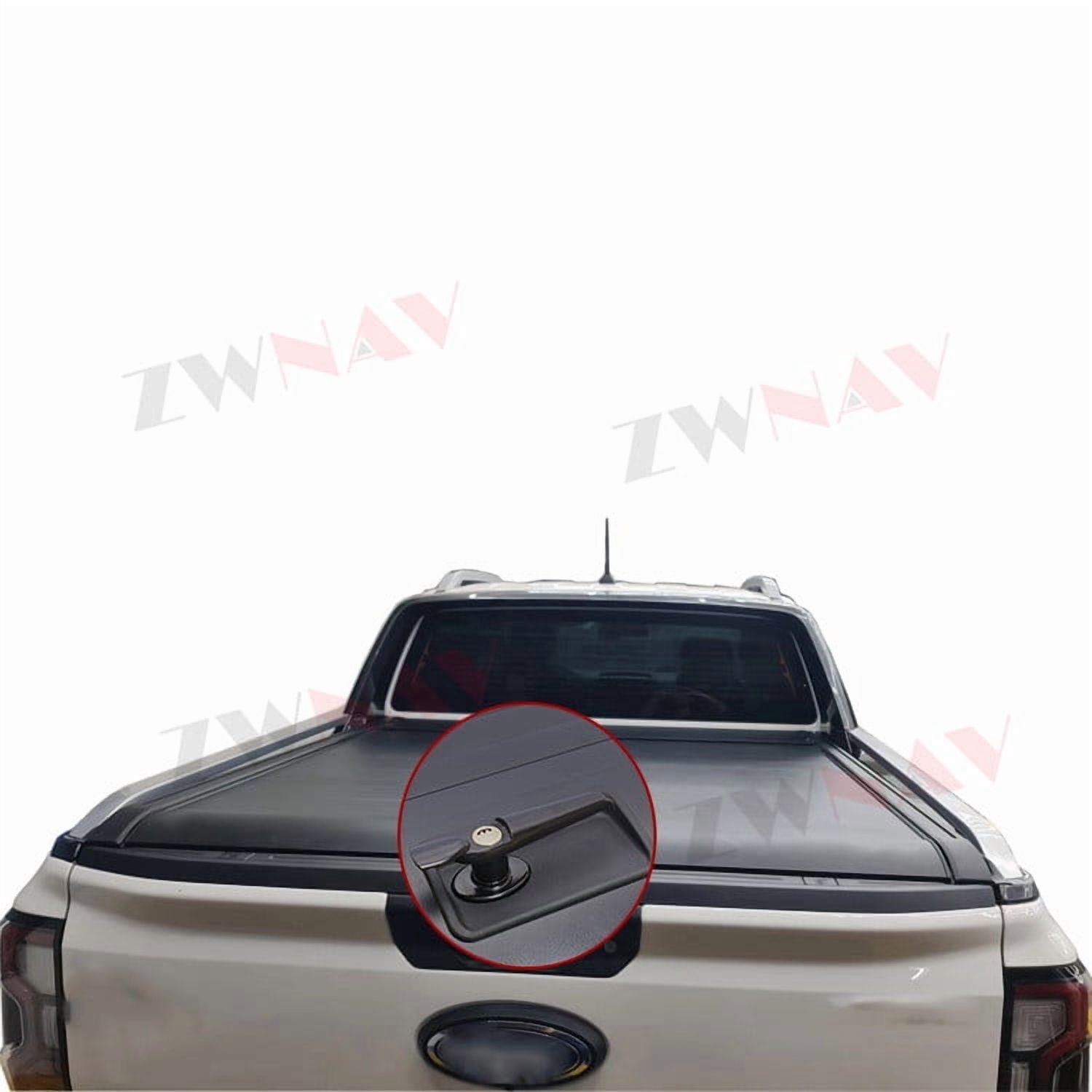 ZWNAV For Ford Ranger WildTrak 2023 Electric Retractable Tonneau Cover ...