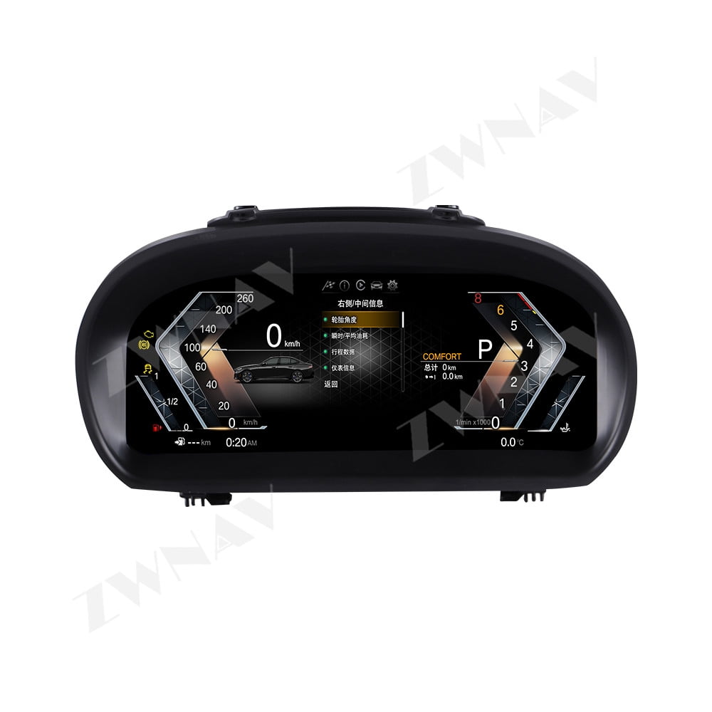 ZWNAV LCD Digital Cluster for BMW 1 Series E87 2006-2011, Dashboard ...