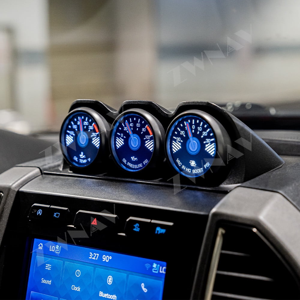 ZWNAV for Ford F150 Triple screen Speedometer Car LCD Digital Cluster ...