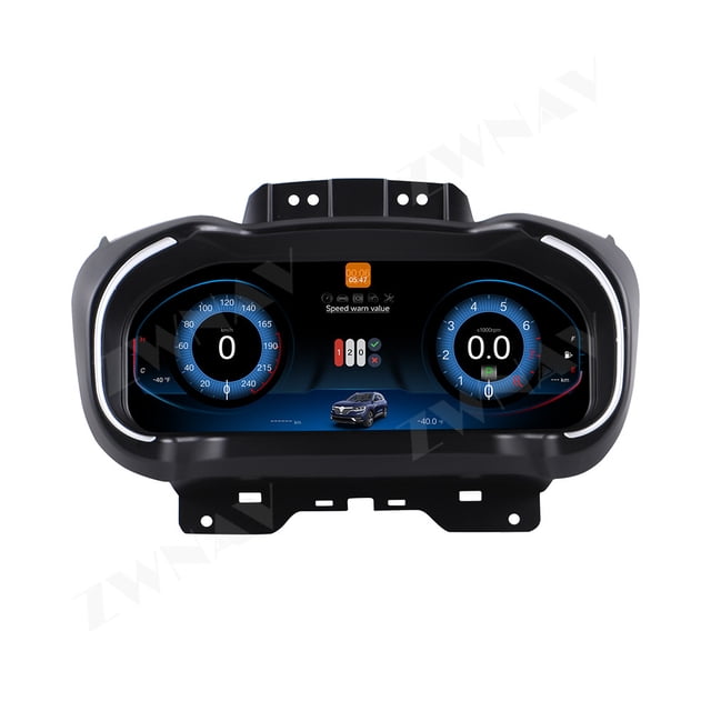 ZWNAV for Renault Megane Koleos 2016-2019 Car LCD Dashboard Digital ...